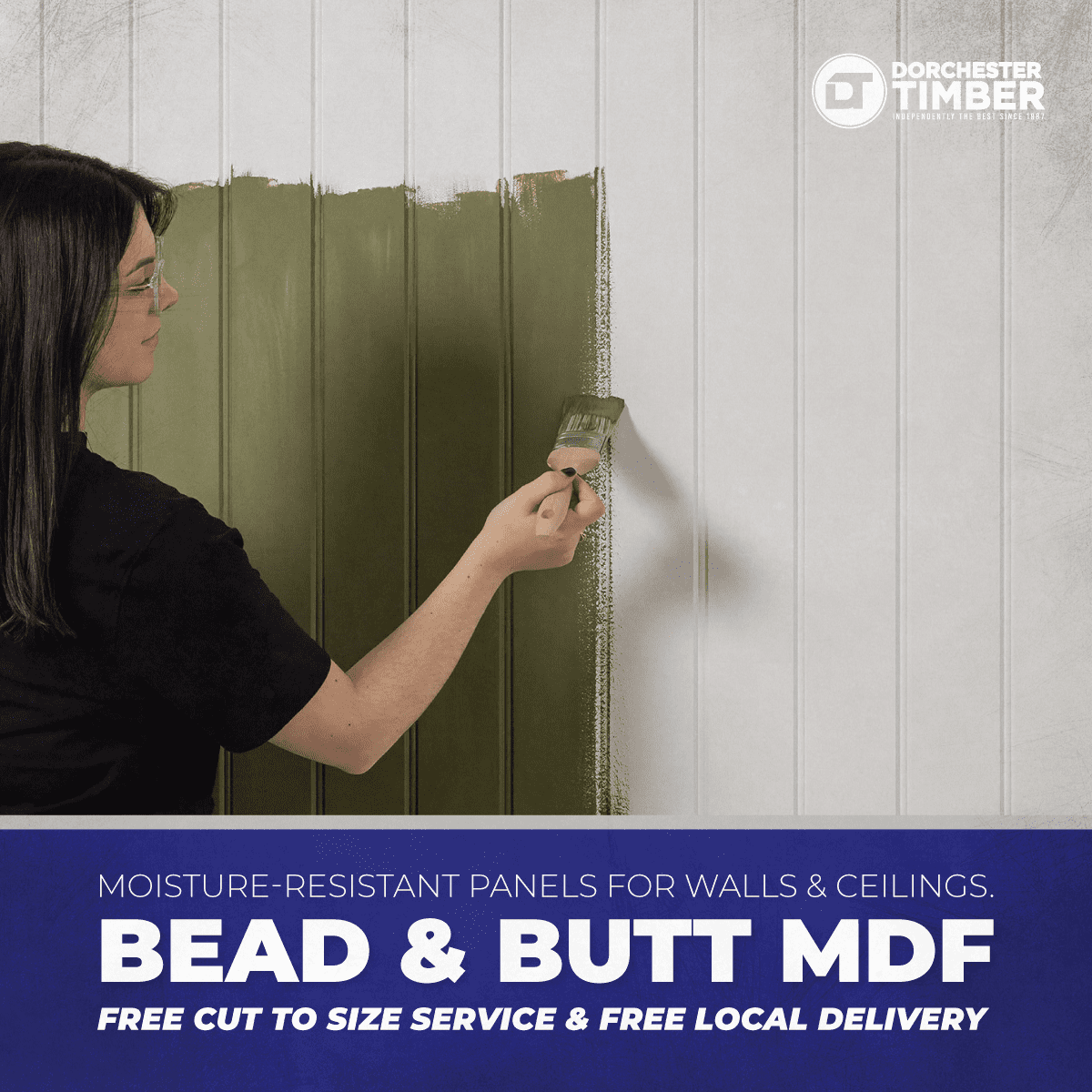 Bead and Butt MDF | FREE Cutting & Delivery | Dorset