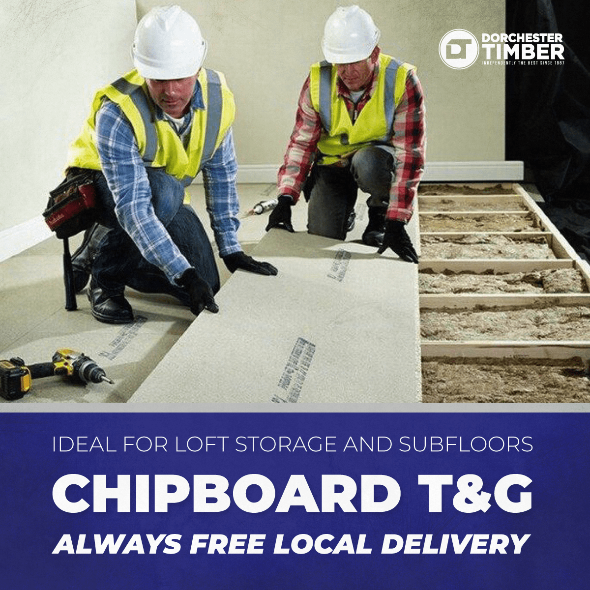 Chipboard Flooring & Loft Boards | Dorchester Timber